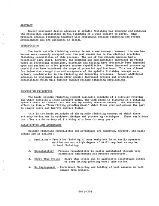 High pressure-spindle-finish | PDF | Needlework | Arts and Crafts