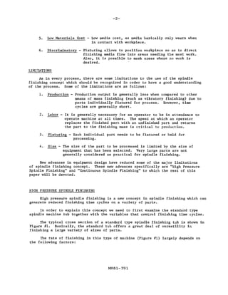 High pressure-spindle-finish | PDF | Needlework | Arts and Crafts