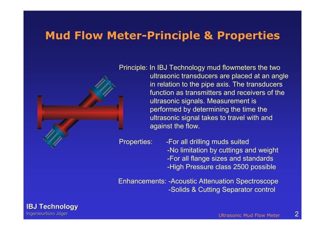 High pressure full-bore flow meter | PDF