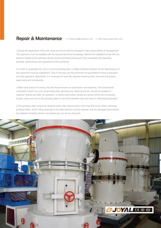 High pressure grindingmill-s | PDF