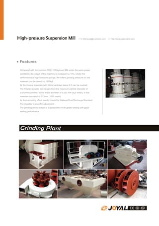 High pressure grindingmill-s | PDF
