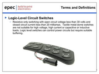 High Reliability Keypad Design and Assembly | PPT