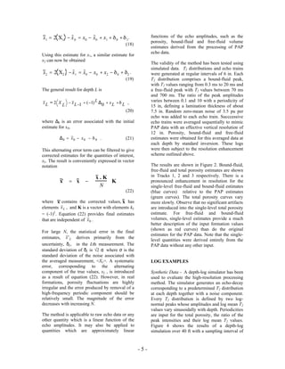 High resolution bound-fluid, free-fluid and total porosity w | PDF
