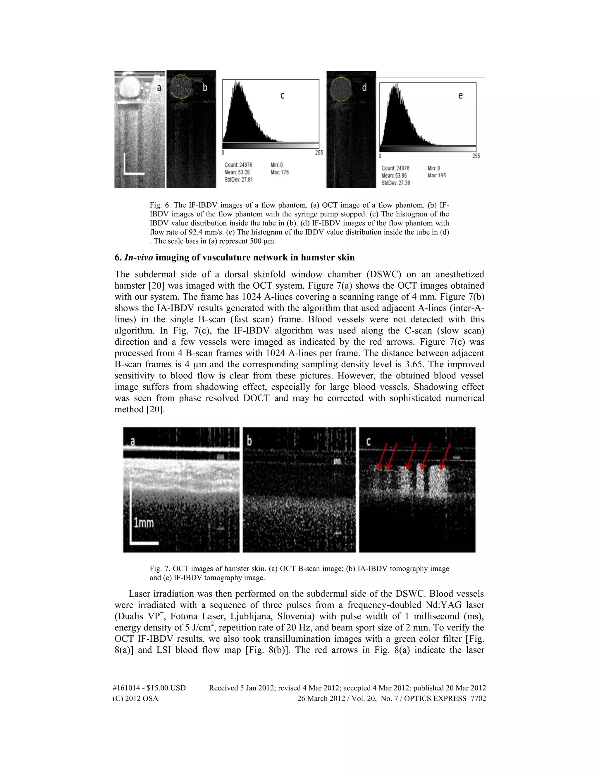 High resolution imaging of microvasculature | PDF