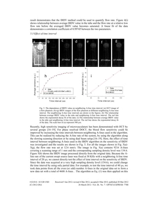 High resolution imaging of microvasculature | PDF | Physics | Science