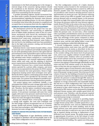 High rise plumbing design by aspe | PDF