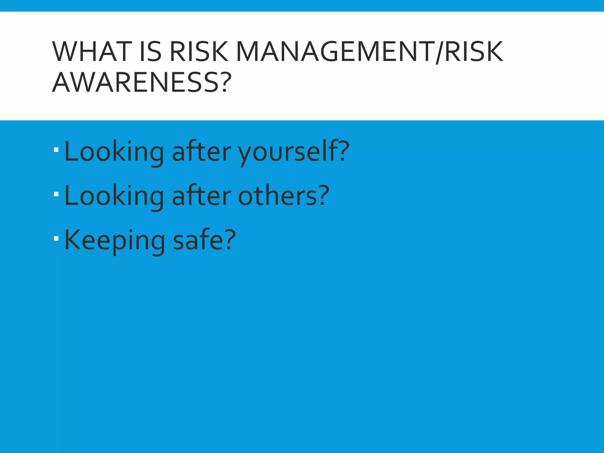 HIGH-Risk-Sport-and-Society-Health-and-safety-session.ppt | Free Download