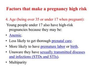 High-Risk Pregnancy.pptx for nursing student | PPT