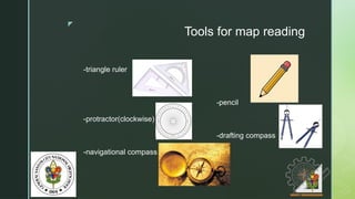 HIGH SCHOOL MAP READING LECTURE MATERIAL | PPTX