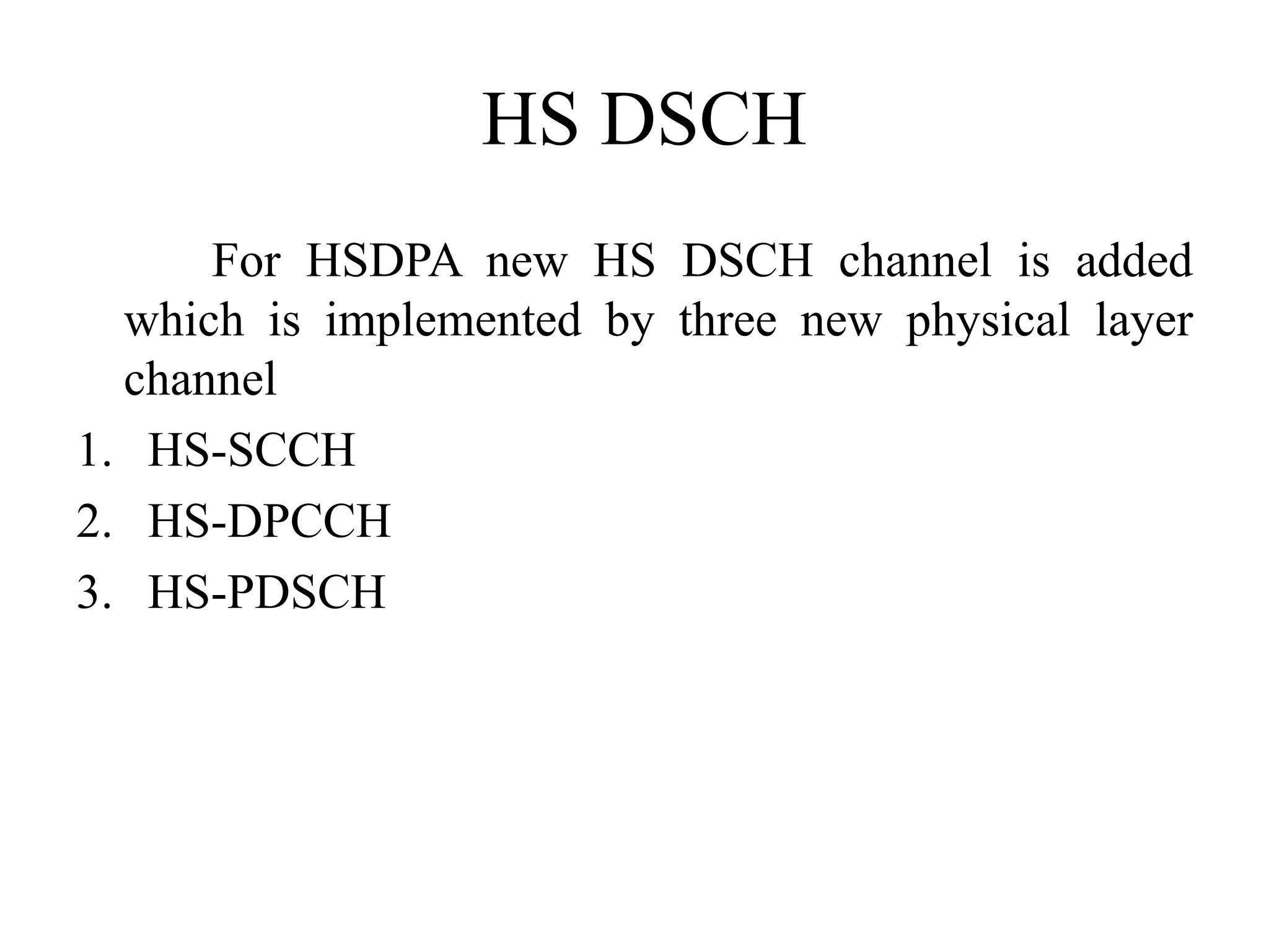 High speed downlink packet access | PPT