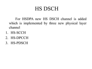 High speed downlink packet access | PPT