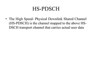 High speed downlink packet access | PPT