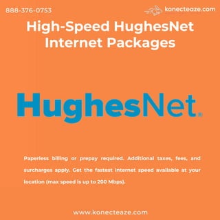High-Speed HughesNet Internet Packages | PDF