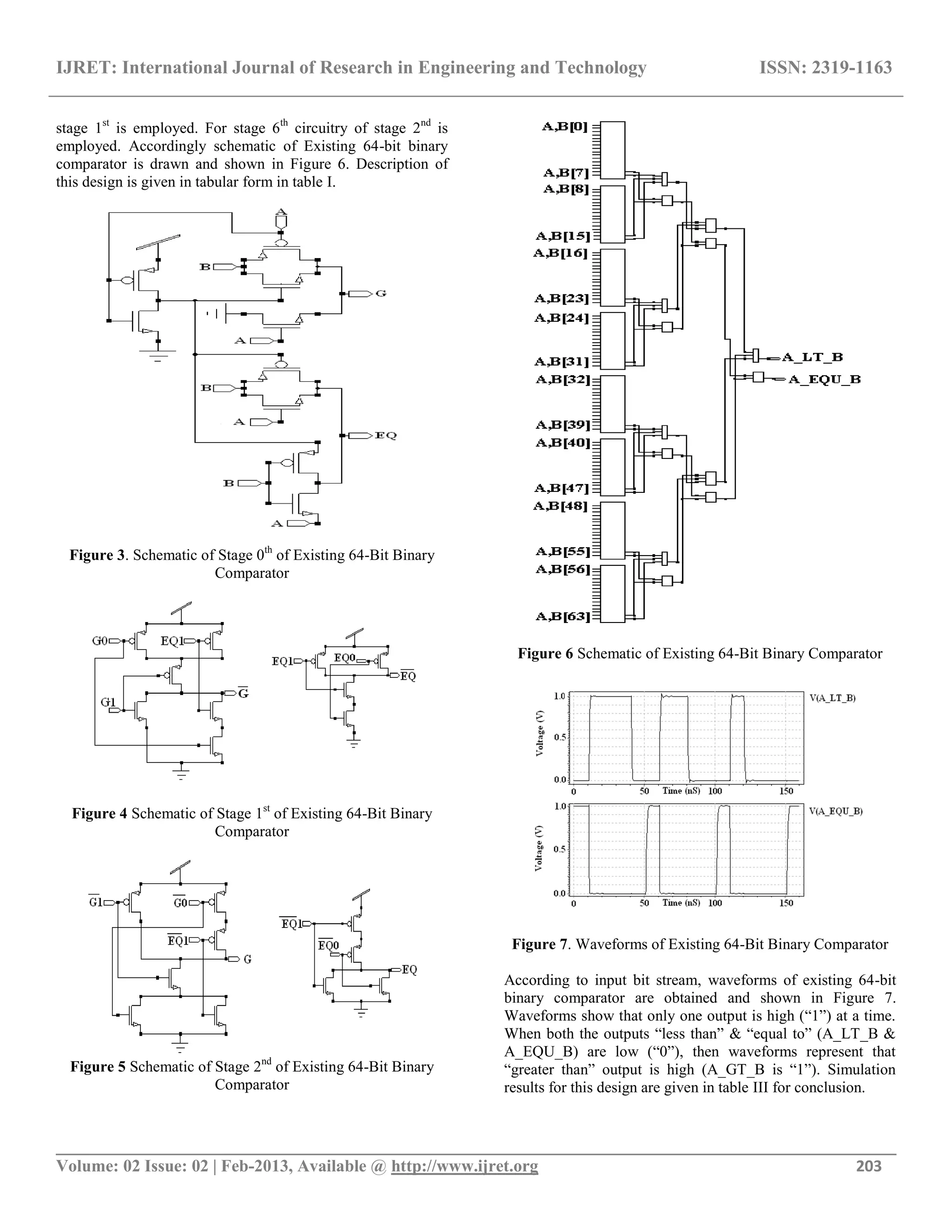 High speed tree-based 64-bit cmos binary comparator | PDF