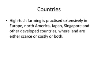 High Tech Farming | PPTX