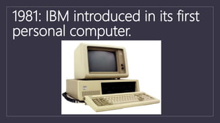 Evolution of ICT in Education | PPTX