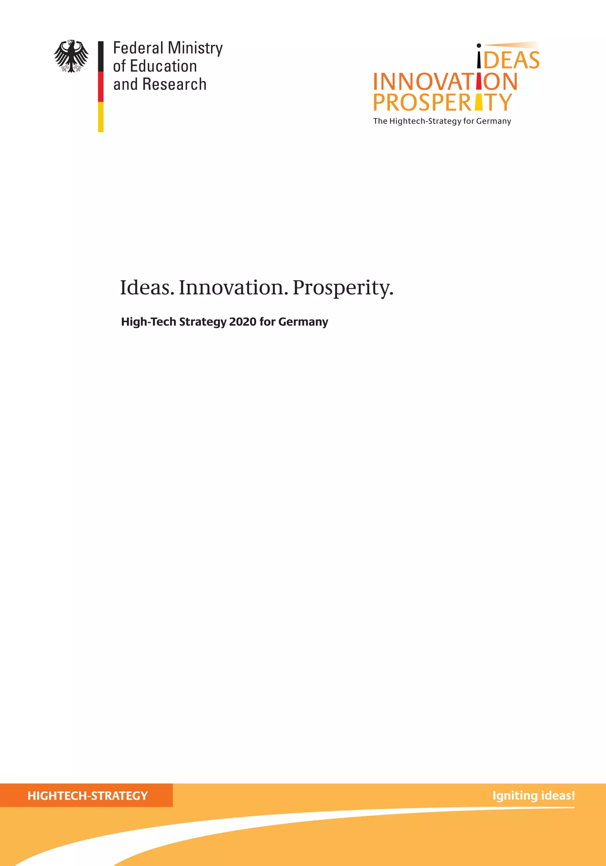High-tech Strategy 2020 for Germany | PDF
