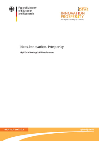 High-tech Strategy 2020 for Germany | PDF