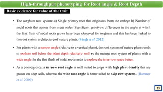 HIGH-THROUGHPUT PHENOTYPING METHODS FOR ECONOMIC TRAITS and DESIGNER ...
