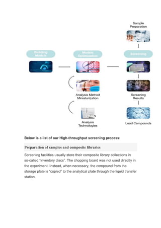 High throughput screening | PDF
