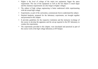 High-Voltage Test Laboratory and Curriculum Experiments.pptx