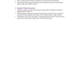 High-Voltage Test Laboratory and Curriculum Experiments.pptx