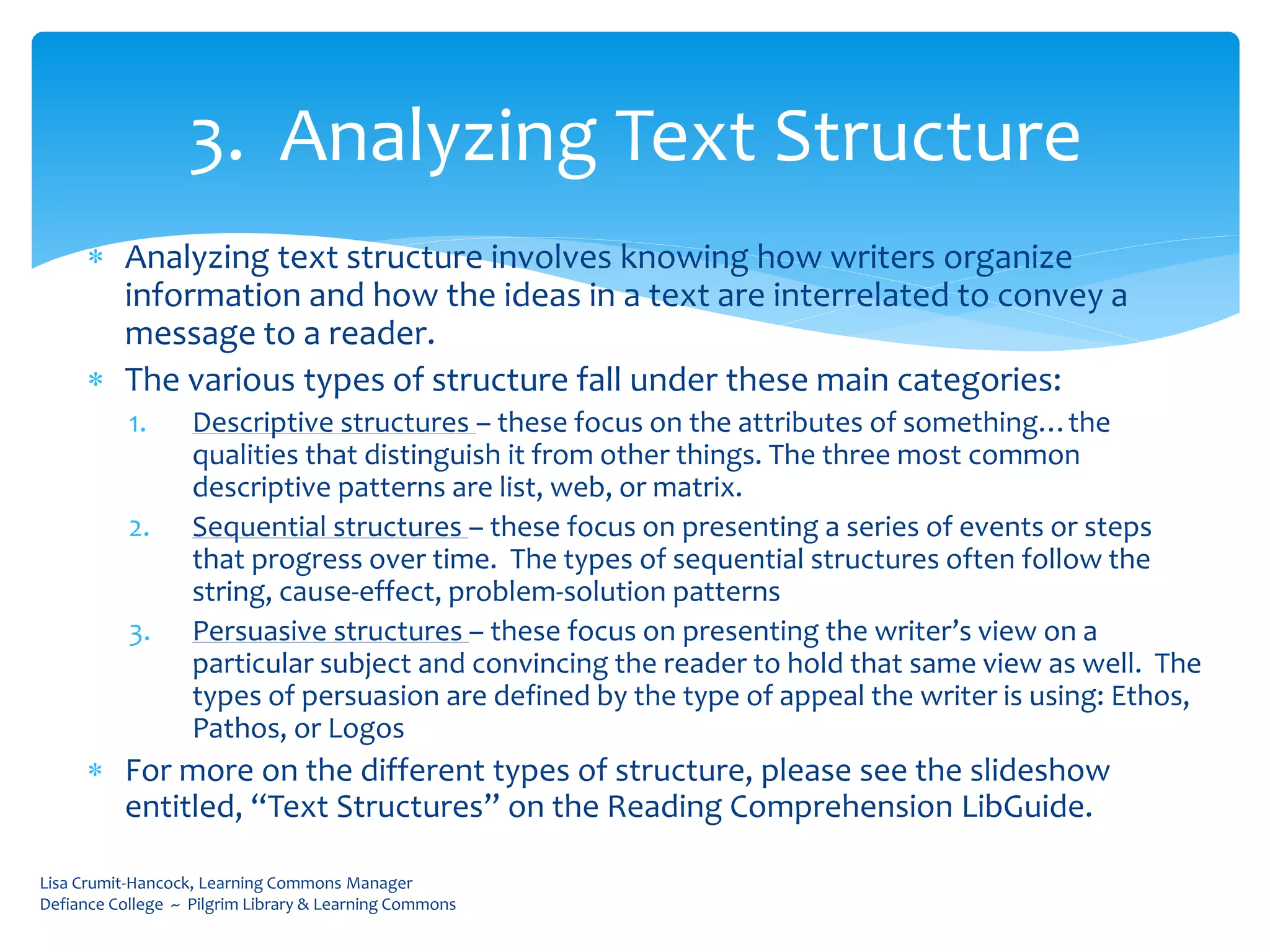 High 5! reading comprehension strategies | PDF