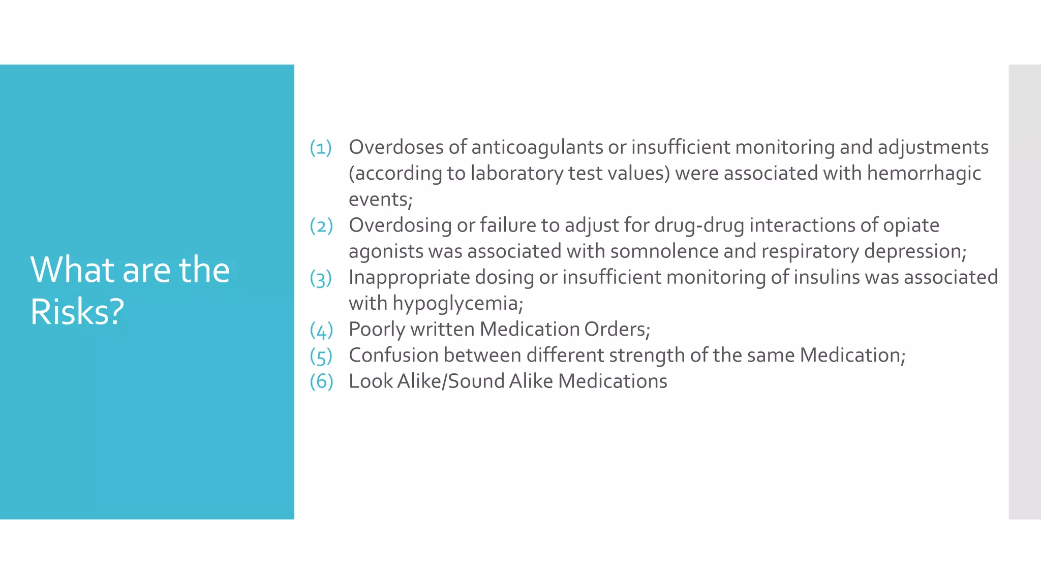 High alert & lasa medications | PPTX