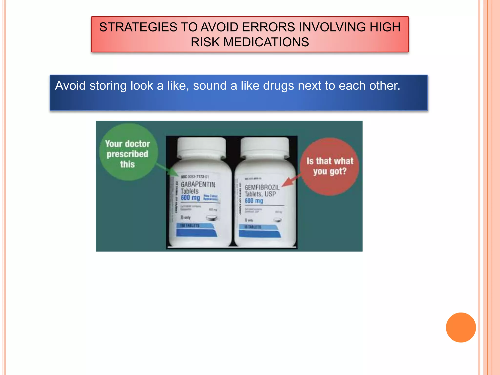 High alert medication | PPTX