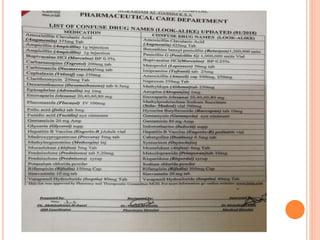 High alert medication | PPTX