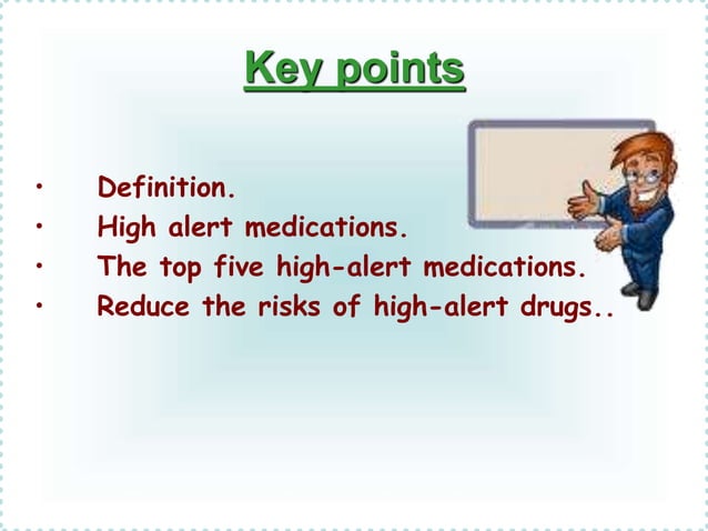 High alert medication | PPTX