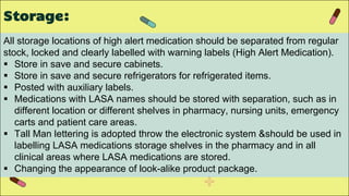 High alert medication NOFA.pdf in healthcare | PDF