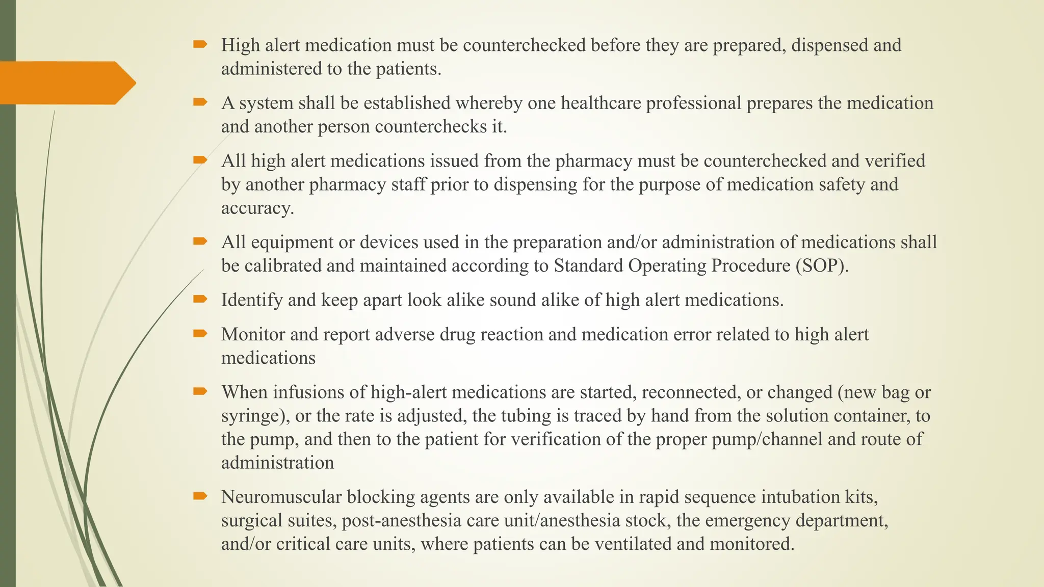 HIGH ALERT MEDICATIONS- 2024 ISMP Update | PPTX