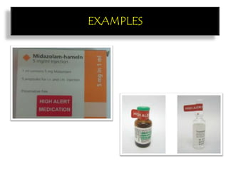 High Alert Medication | PPTX