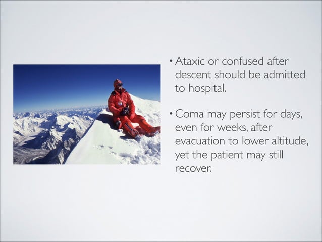High altitude illness | PDF | Lung and Respiratory Health | Diseases ...