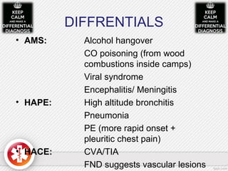 High Altitude Illness | PPT