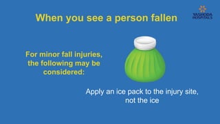 First Aid for Falls and Emergency Management | PPTX