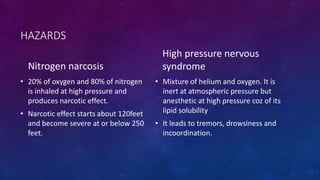 high altitude and deep sea diving.pptx | Lung and Respiratory Health ...