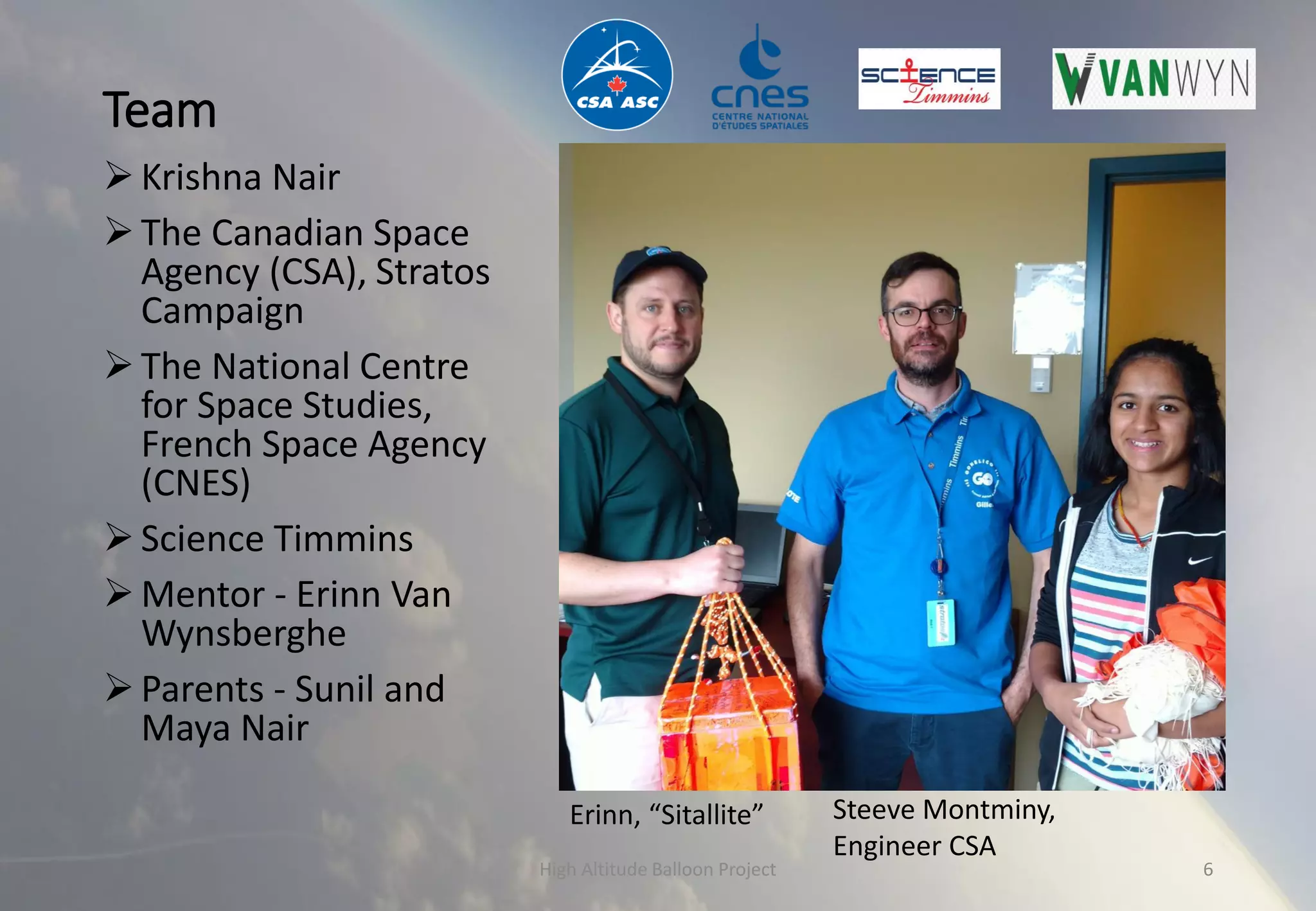 High altitude balloon project krishna nair aug23-2018 | PDF