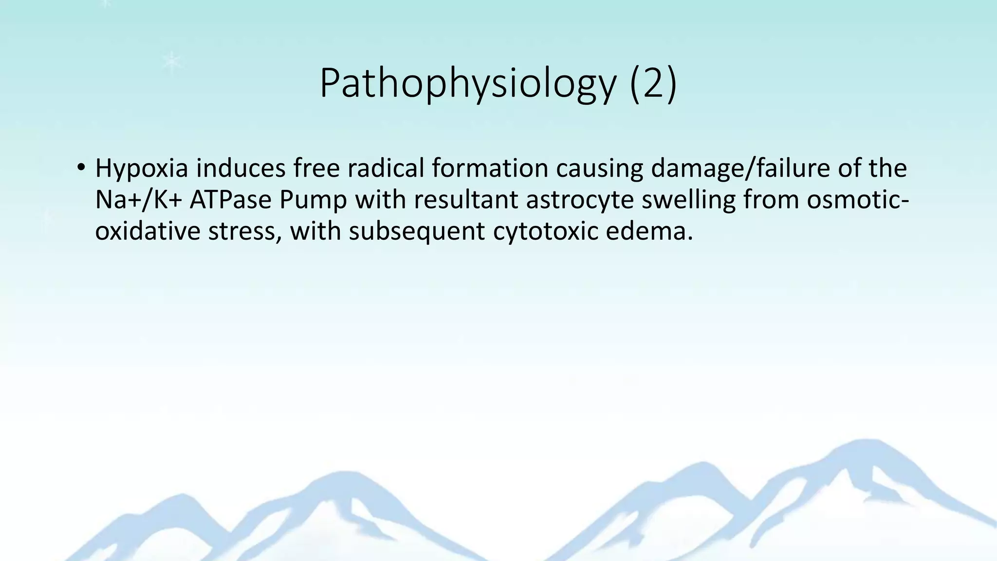 High Altitude Cerebral Edema | PPTX