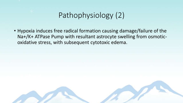 High Altitude Cerebral Edema | PPTX | Brain and Nervous System ...