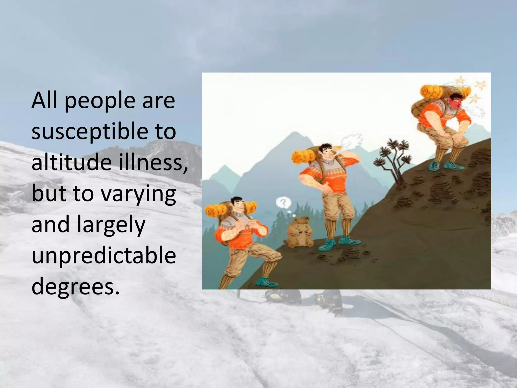 High altitude illness | PDF