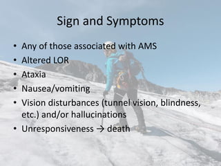 High altitude illness | PDF