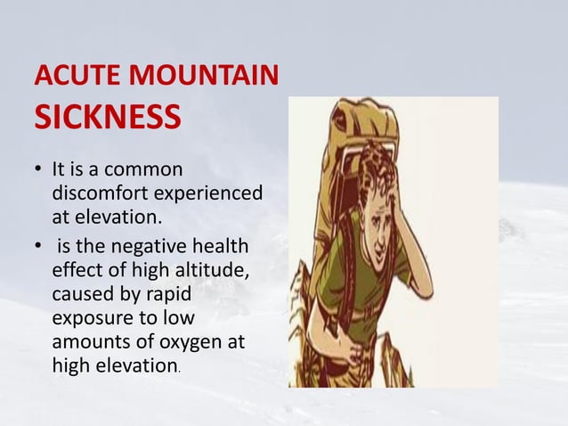 High altitude illness | PDF | Lung and Respiratory Health | Diseases ...