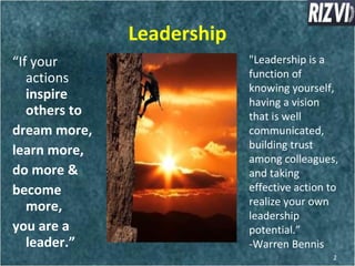 High Altitude Leadership | PPT