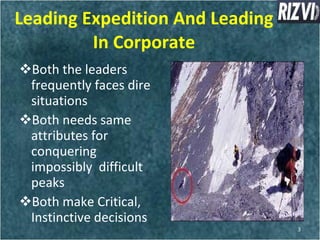 High Altitude Leadership | PPT