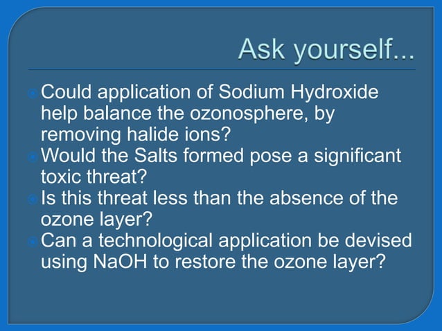 High Altitude Oxygen Pods Experiment | PPT