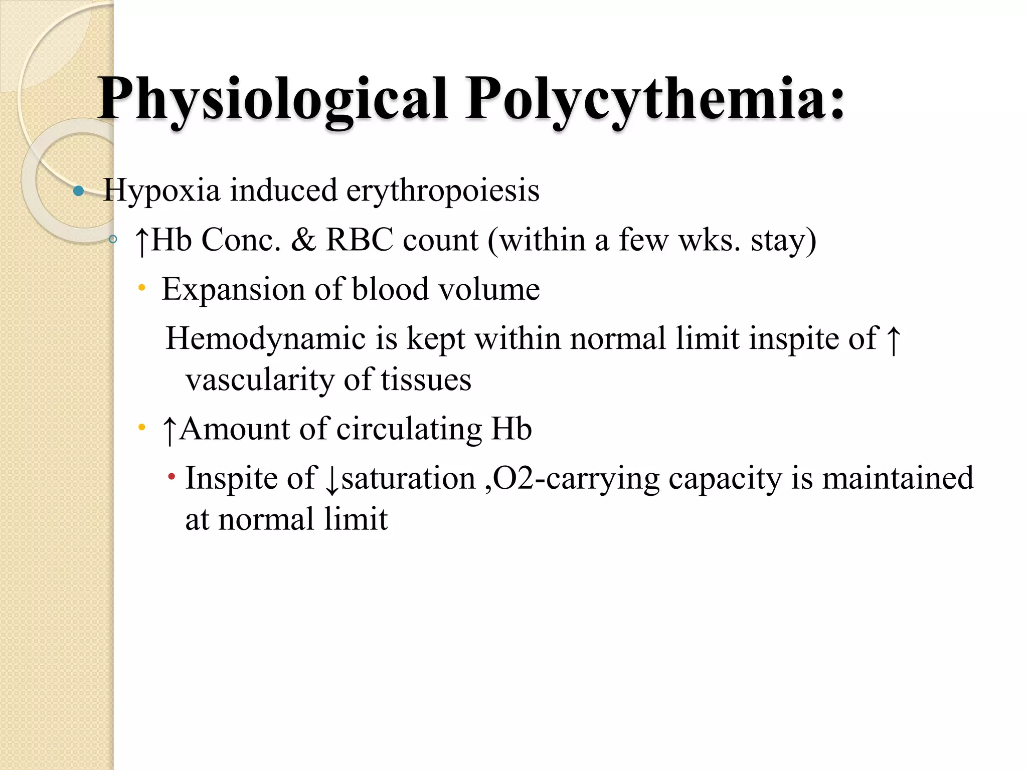 High altitude Physiology | PPTX