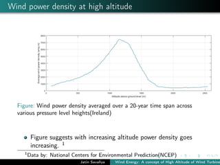 High altitude wind Energy | PDF