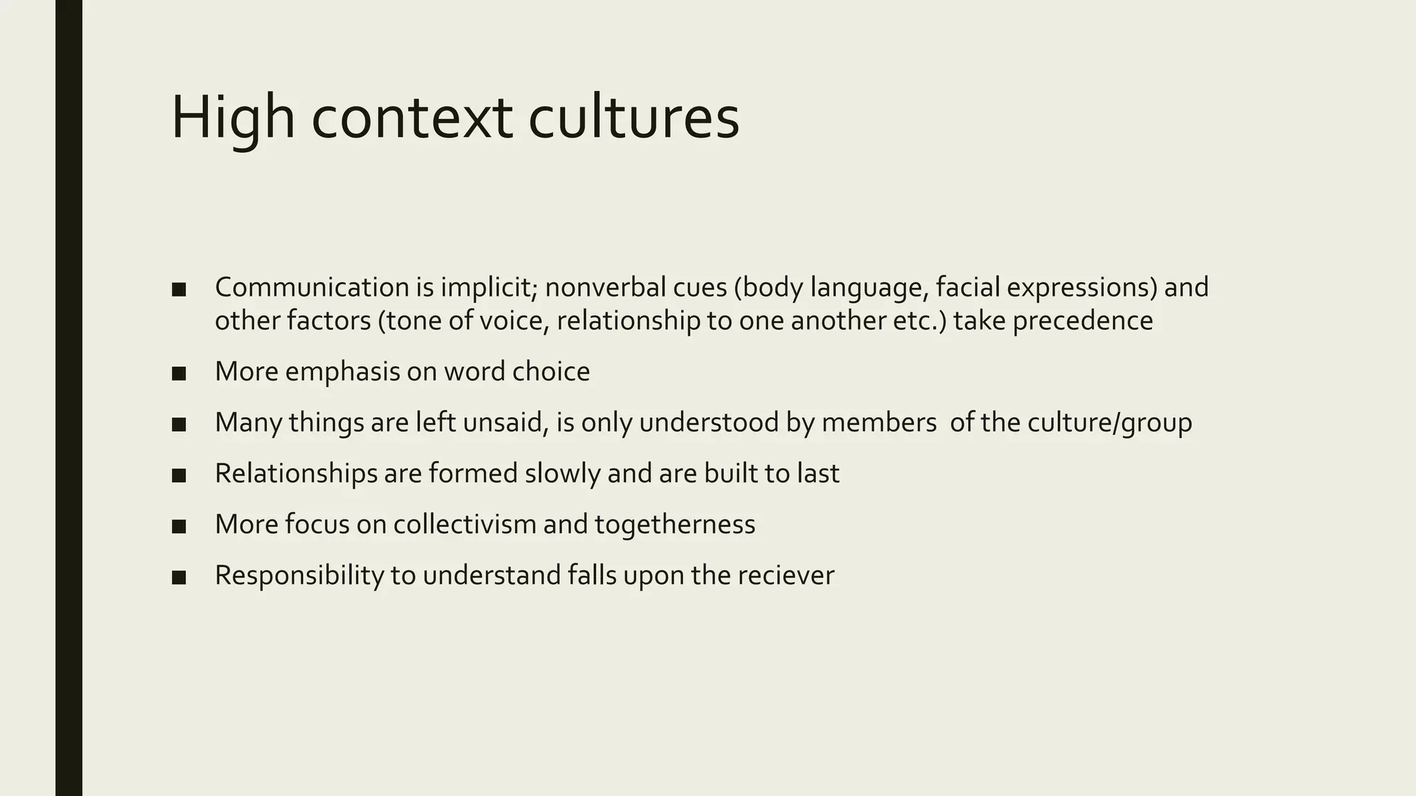 High and low context cultures v2 | PPTX
